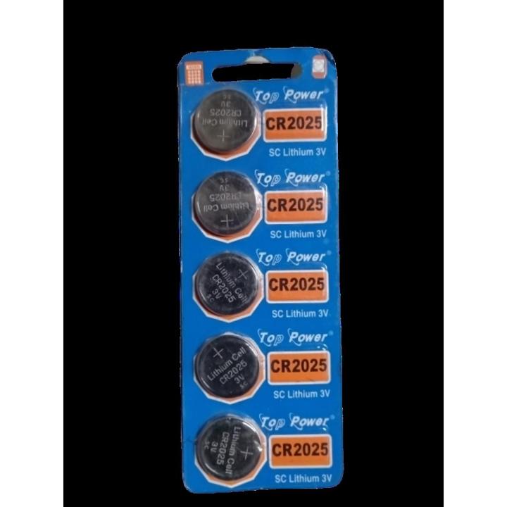 2pcs CR2025 lithium coin cell battery, motherboard, remote control ...