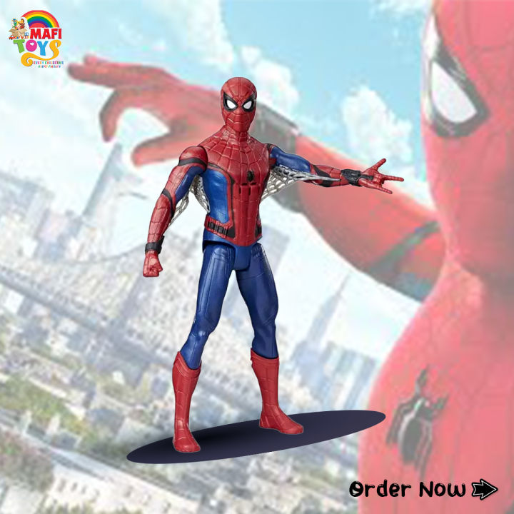 Spider Man Homecoming Eye FX Electronic, 12 Inch Action Figure Toy For ...