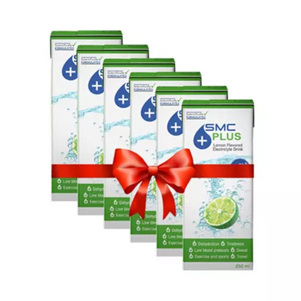 SMC Plus Lemon Flavored Electrolyte Drink 250ml ( 6 pcs combo) | Daraz ...