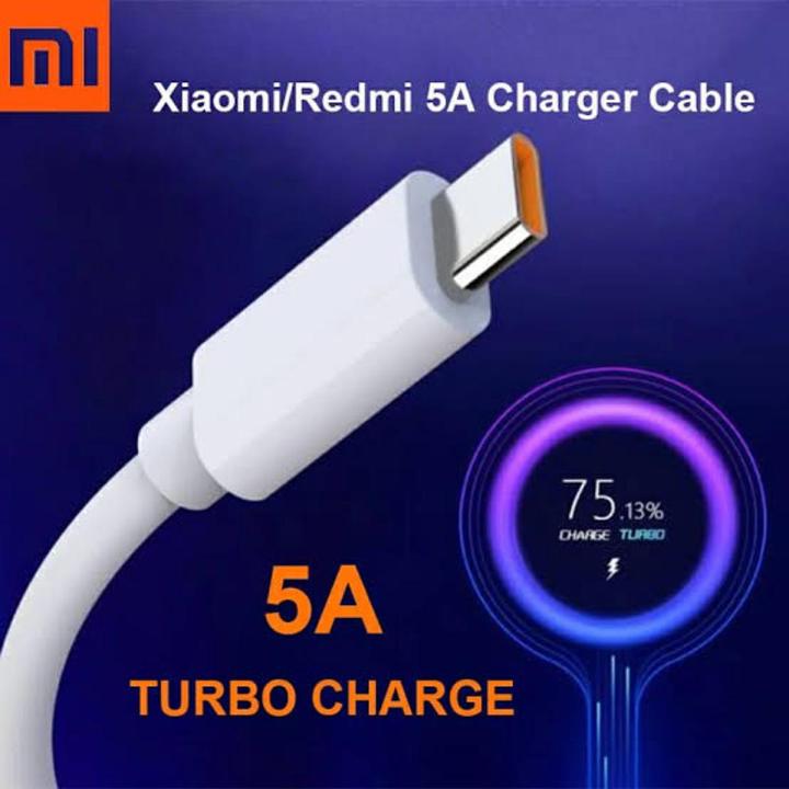 100% Type-C 6A Turbo Charger Cable Quick Charging Type C Usb Line For ...