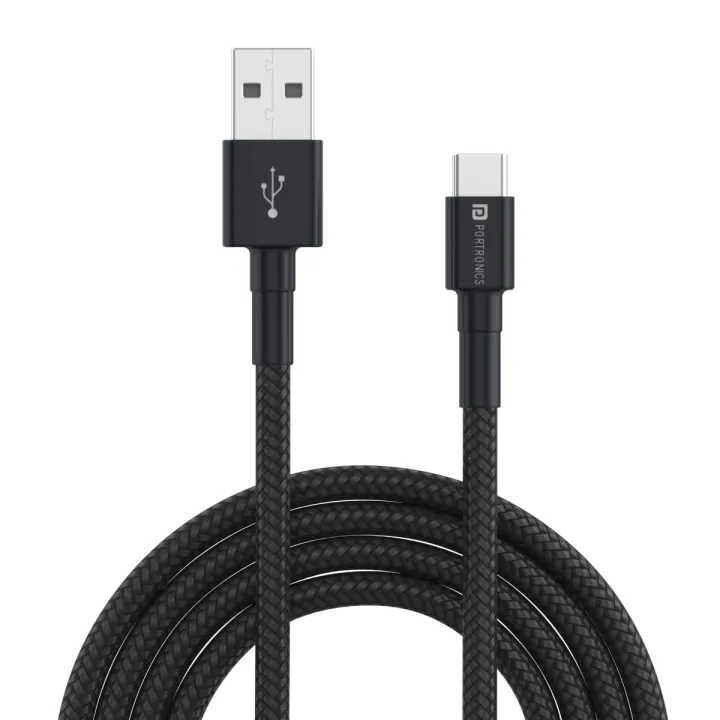 Wisdom Type B fast Charging Data Cable - Nylon Braided (Maximum 5A ...