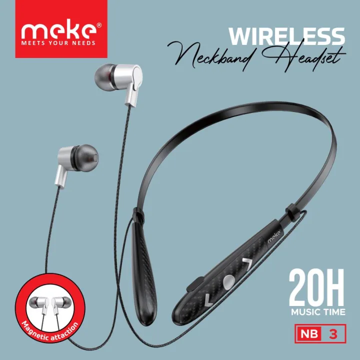 MEKE NB3 Wireless Neckband | Daraz.com.bd