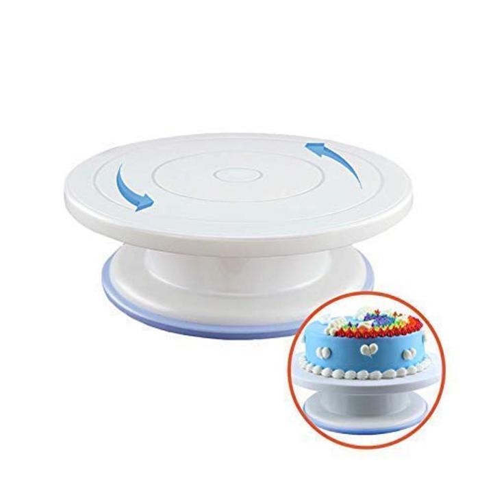 Turntable Table 360 Degree Rotating/Revolving Cake Decorating Stand ...