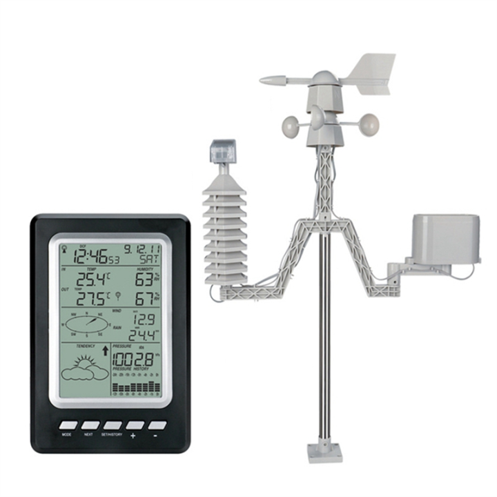 Portable Home Weather Station Wireless Weather Station Screen Indoor ...