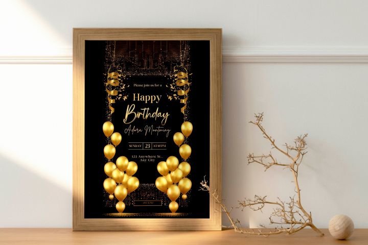 Customized Birthday Gift photo frame design Happy Birthday Special ...
