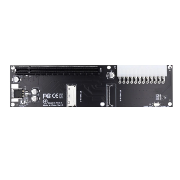1 Piece Oculink SFF-8612 8X to PCIE X16 PCI-Express Adapter with ATX ...