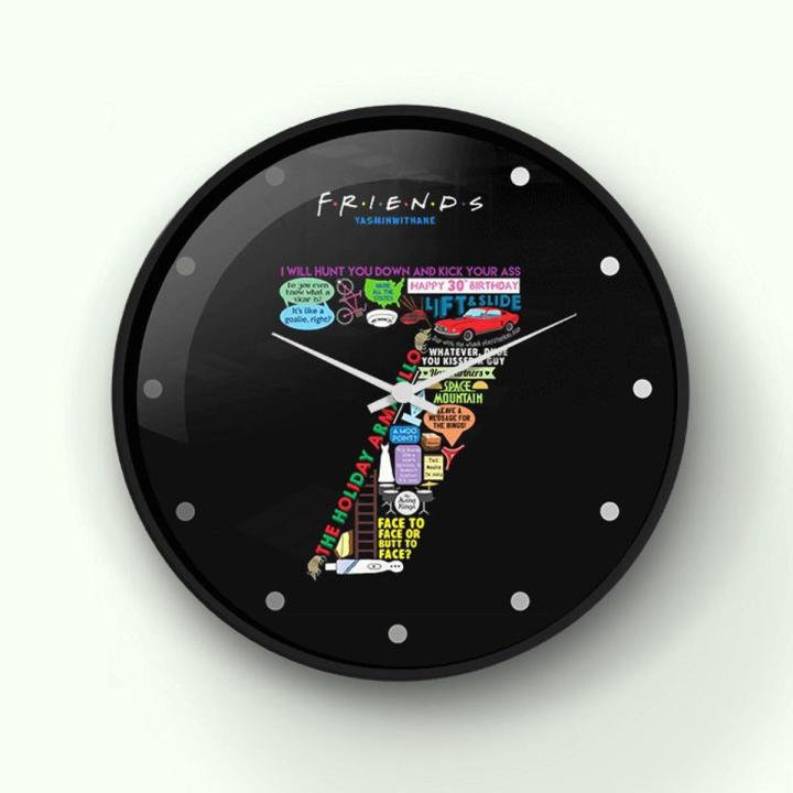 Paperboat FRIENDS (Season 7) Wall Clock 10 Inch | Daraz.com.bd