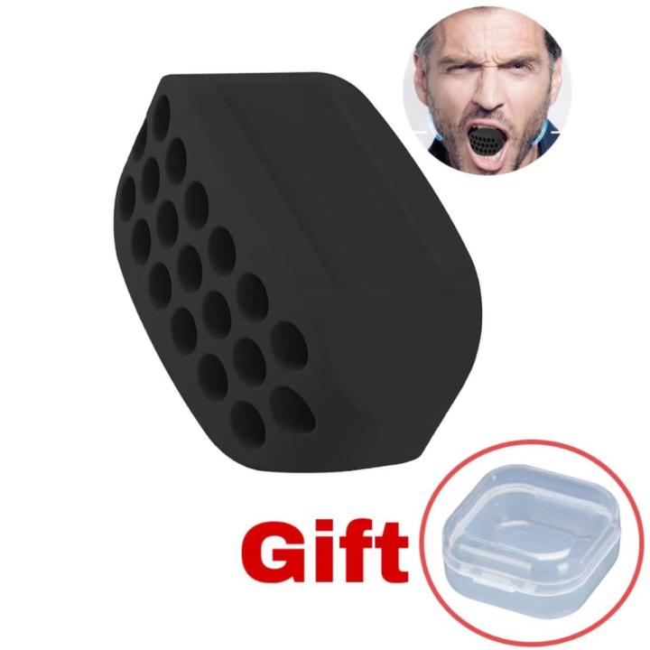 With Box Jaw Line Exerciser Ball Jaw Line Trainer Face Facial Muscle ...