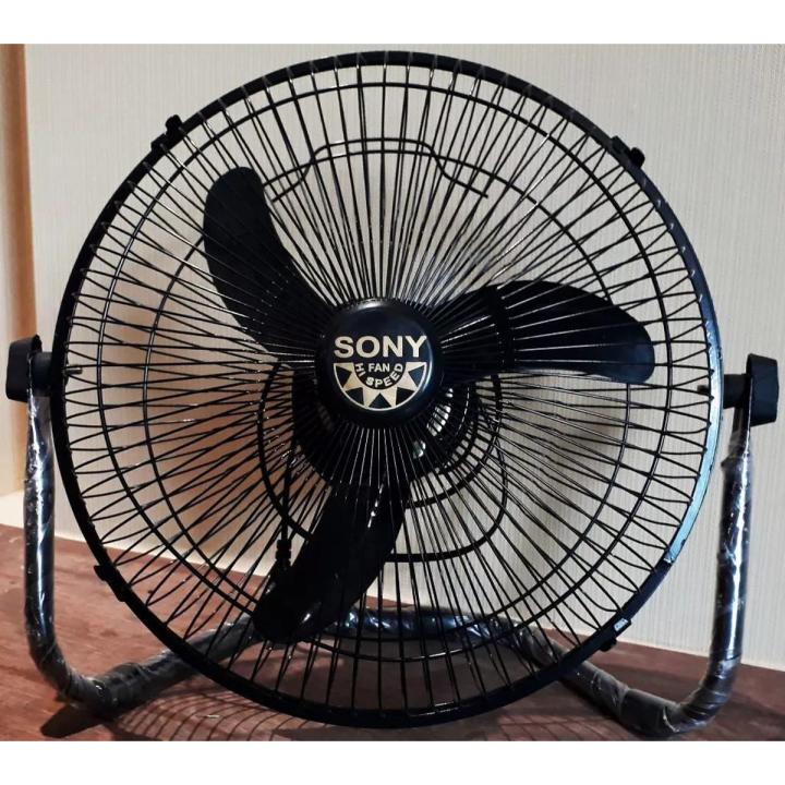 Sony Walter 12 Inch Heavy Duty High Speed Desk Fan(Black) | Daraz.com.bd