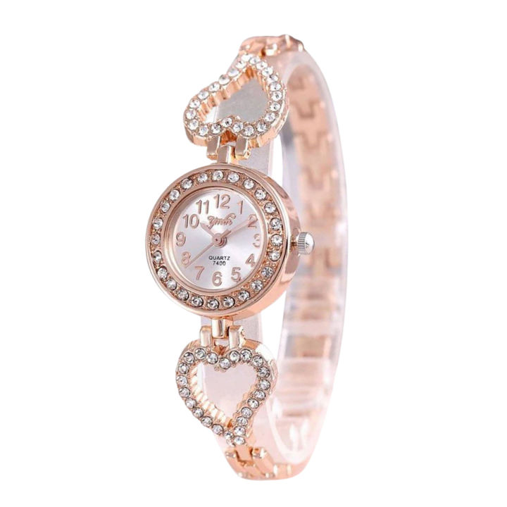 MB333 Beiki Love Rhinestone Quartz watches For Women Ladies | Daraz.com.bd