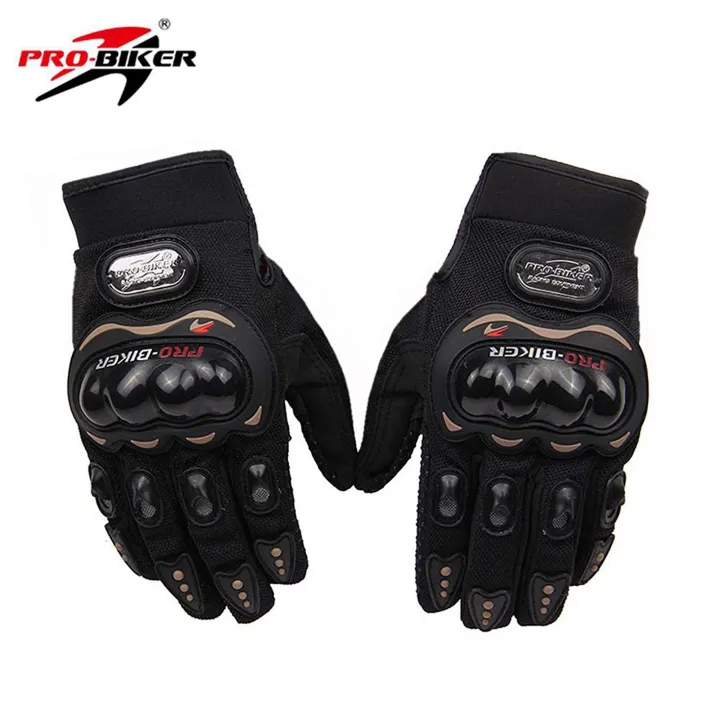 Motorcycle Hand gloves for biker or Pro-Biker Full hand Gloves screen ...
