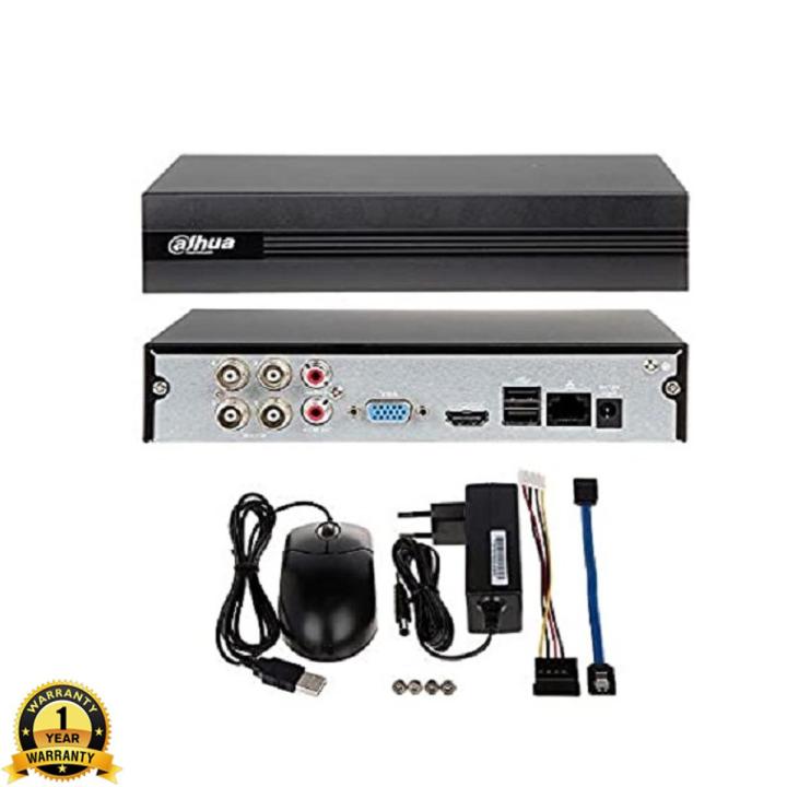 Dahua XVR 4 Channel DVR XVR1A04 Penta-brid 1080N/720P Cooper 1U DVR-Metal Body | Daraz.com.bd