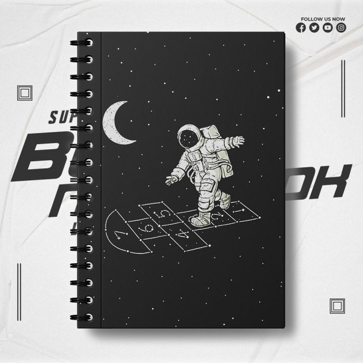 Notebook Mini Size Aesthetic Black Pink Digital Imagery Writing ...