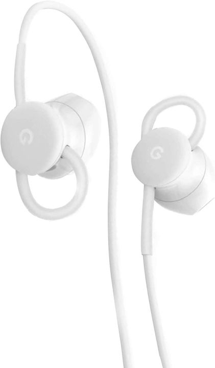 Google Pixel USB-C Earbuds Wired Headset for Pixel Phones - White ...