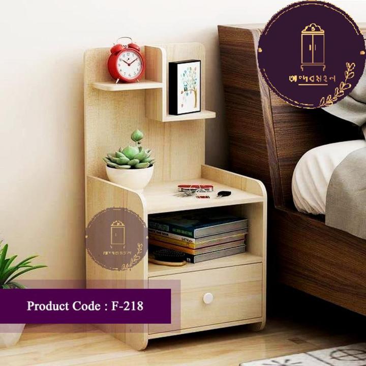 Andormahal MDF Bedside Table with one Drawer-(3ft by 1.5ft by 14inch ...