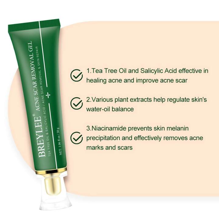 Breylee Acne & Scar Removal Gel - 30g | Daraz.com.bd