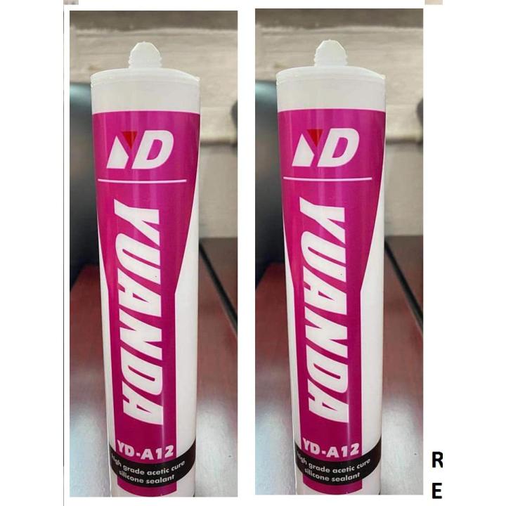 2 pcs milk white silicon gum/Silicon Sealant Silicon Gum Rubber sealant ...