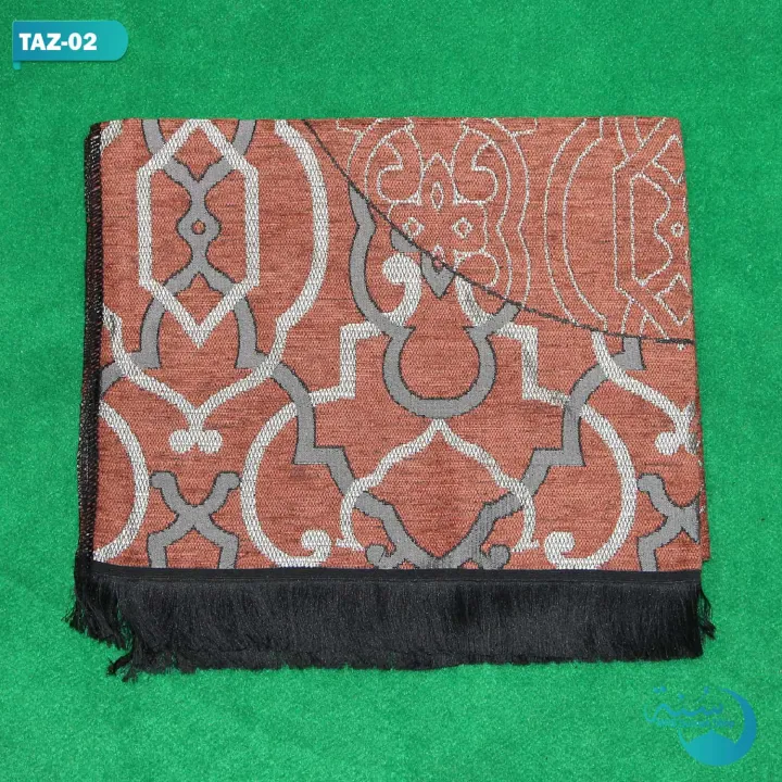 Islamic Quality Goblin Silk Brocade Islamic Prayer Rug Janamaz Sajadah ...