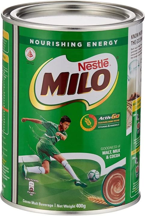 Milo Instant Malt Chocolate Drinking Powder Tin 400g | Daraz.com.bd