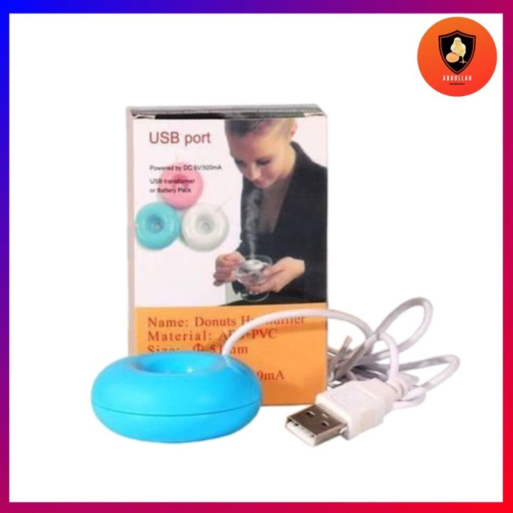 USB Mini Ultrasonic Humidifier incubator humidifier Donuts Humidifier ...