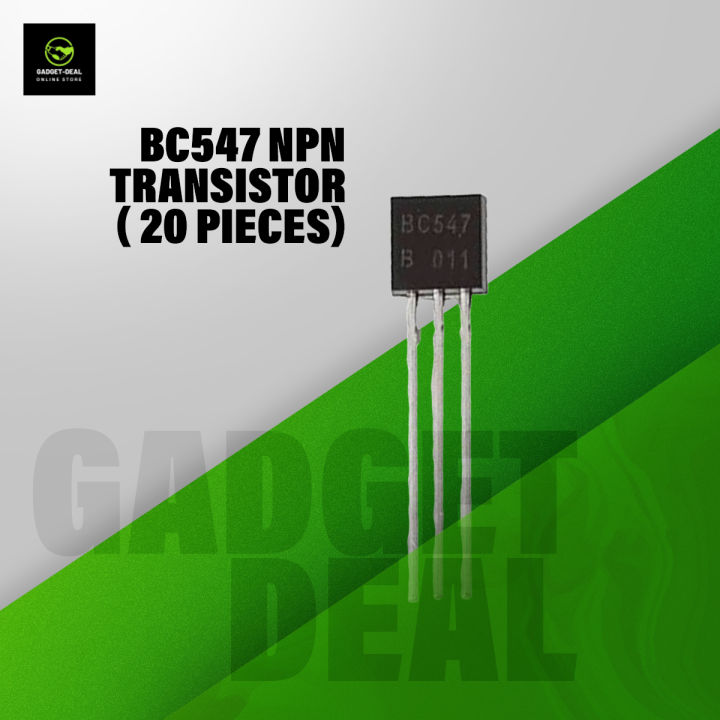 BC547 NPN transistor ( 20 PIECES) | Daraz.com.bd