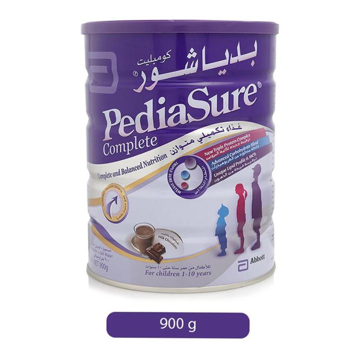 Pediasure Complete Chocolate Formula Milk Powder-900g-Made in DUBAI ...
