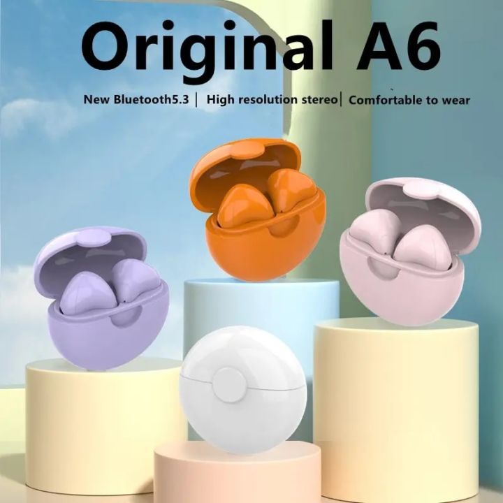 A6 Pro TWS Wireless Bluetooth Headset 5.3 Earphone Sport Earbuds ...