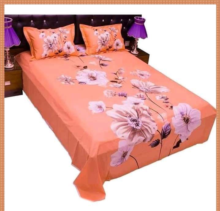 Cotton King Size Bed sheet Set -Multicolour(null) | Daraz.com.bd