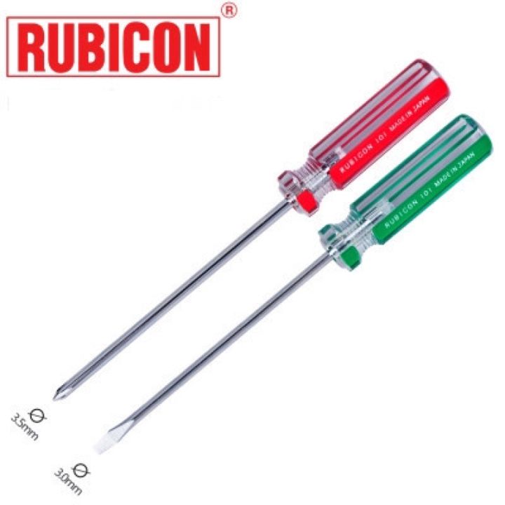 RUBICON Magnetic Screwdriver 6 inch Set 2 PCS, Screwdriver Philips and ...
