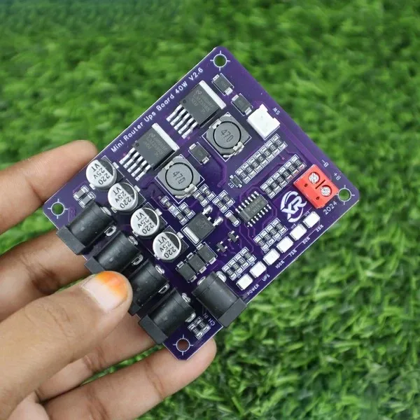 12v Router Onu UPS Circuit Borad Mini Router 40W V2.6 12v Solar Battery ...