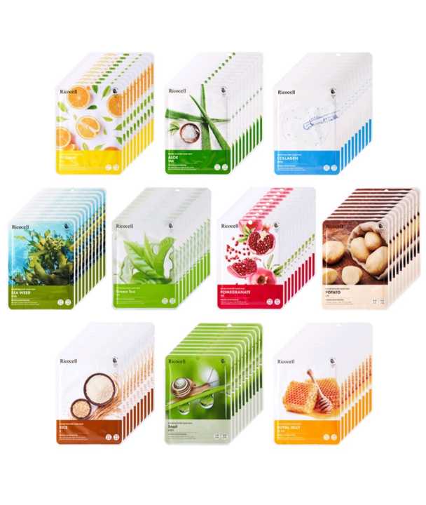 KOREAN RICOCELL NATURE RECOVERY MASK PACK | Daraz.com.bd