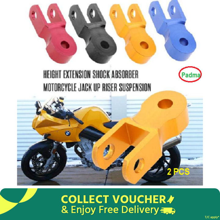 Motorcycle Height Extension Gulti Shock Absorber. Jack Up Riser ...