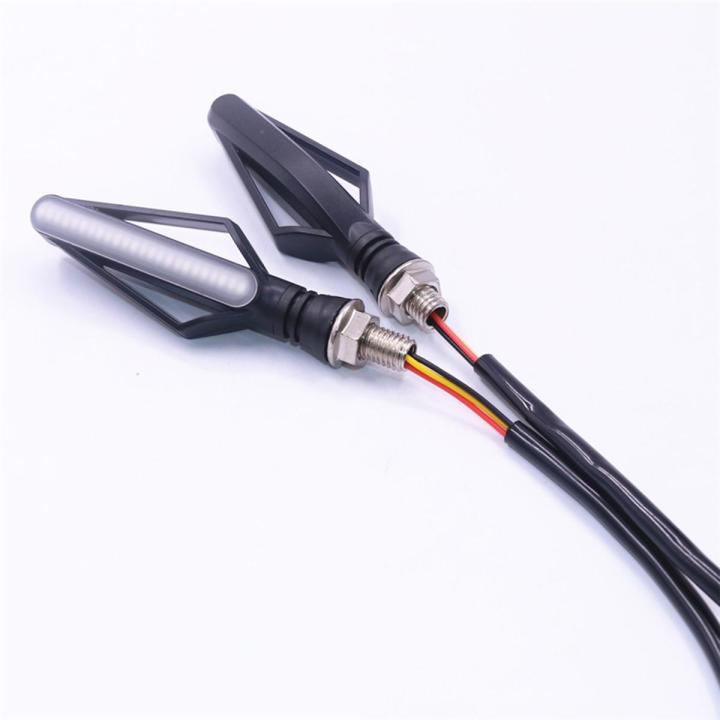 2 Piece Universal 12V Turn Signal Indicator Flash Tail Stop Indicator ...