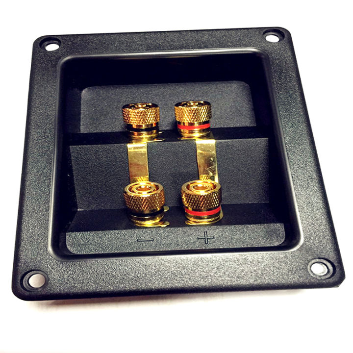 Terminal Cup Connector 266 Parts Express Gold Banana Jacks Recessed ...