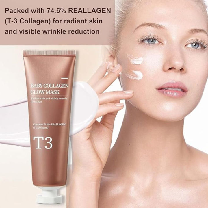 T3 Baby Collagen Glow Mask | Daraz.com.bd