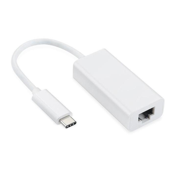 USB-C/TYPE-C to RJ45 Ethernet LAN Internet Cable Adapter for MACBook ...