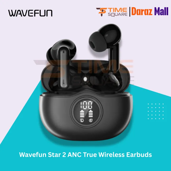 Wavefun Star 2 ANC True Wireless Earbuds - Time Square | Daraz.com.bd