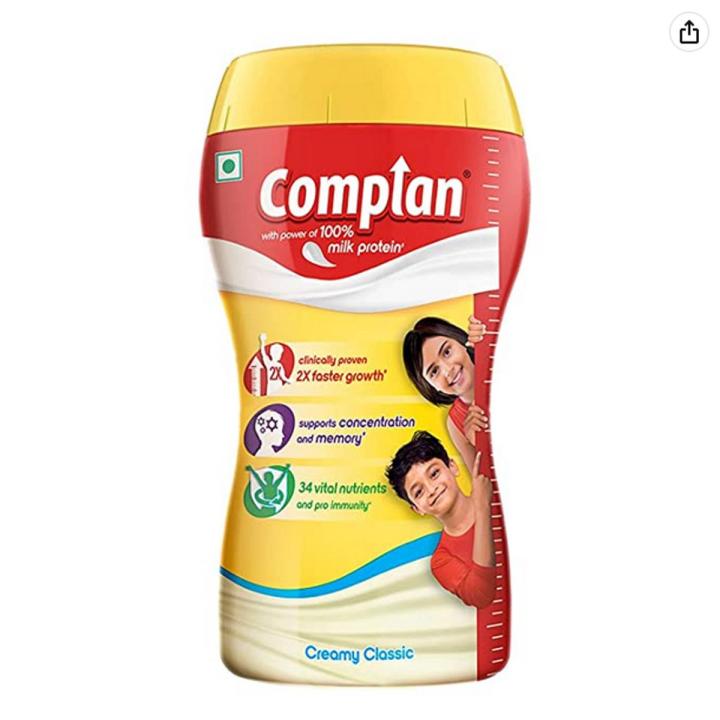 Complan Nutrition And Health Drink Creamy Classic 500g Jar | Daraz.com.bd