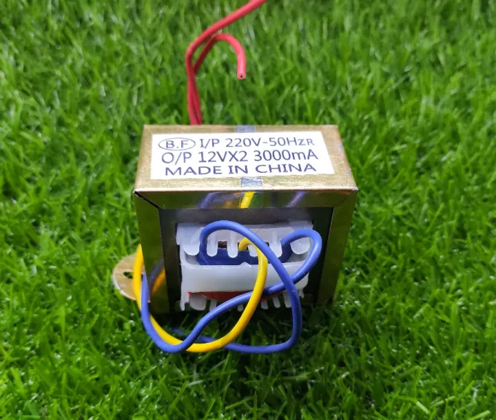 Bangladeshi Transformer 12-0-12v 3Amp Input AC 220V 50Hz Output DC 12 ...