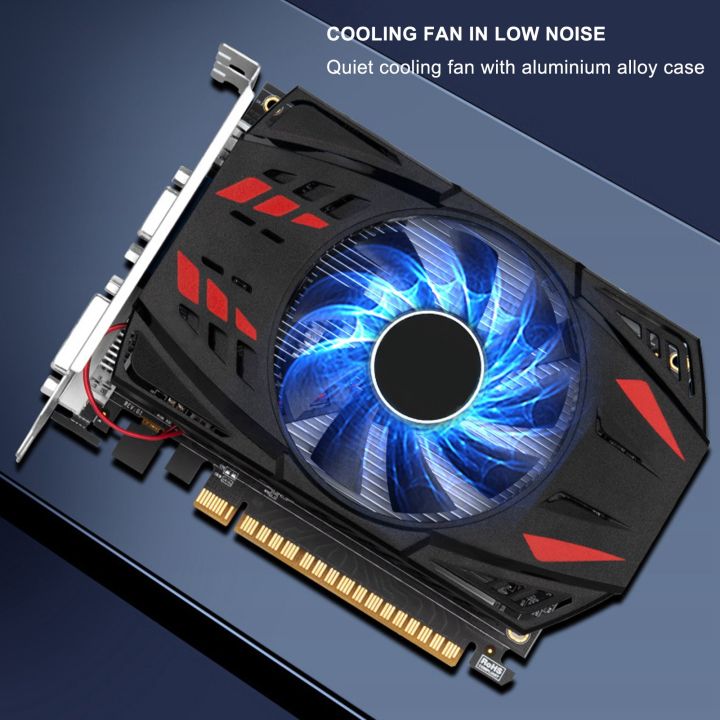 Desktop Graphics Card, 2GB Gaming Graphics Card 3 Interfaces for ...