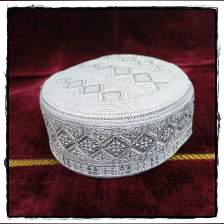 Islamic Product - Tupi For Man - Design 04 - Cap | Daraz.com.bd