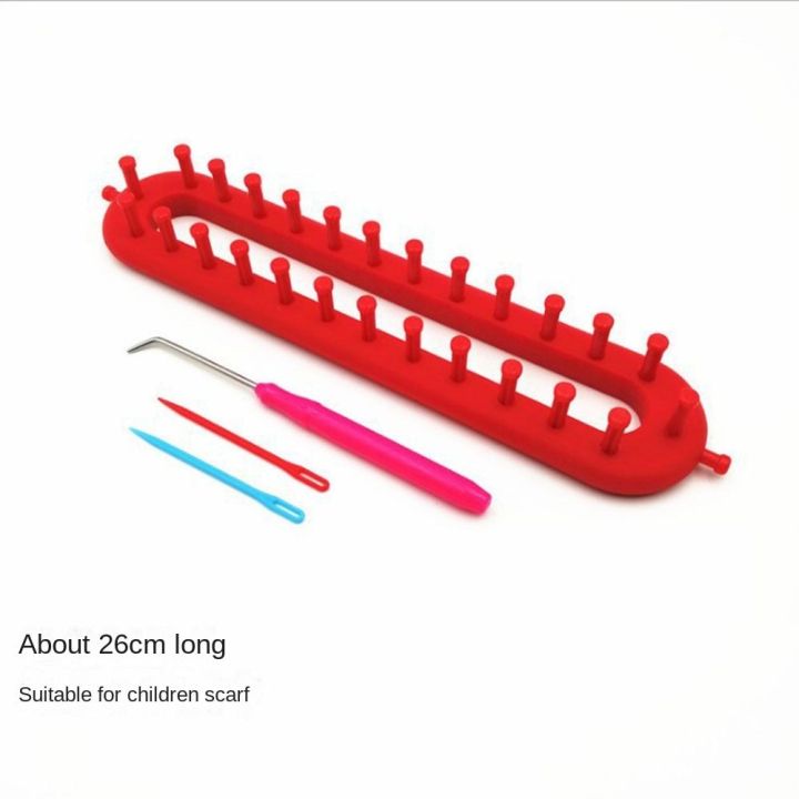 Gift Plastic Weaving Loom Knitting Kit Rectangle Handmade Craft DIY ...