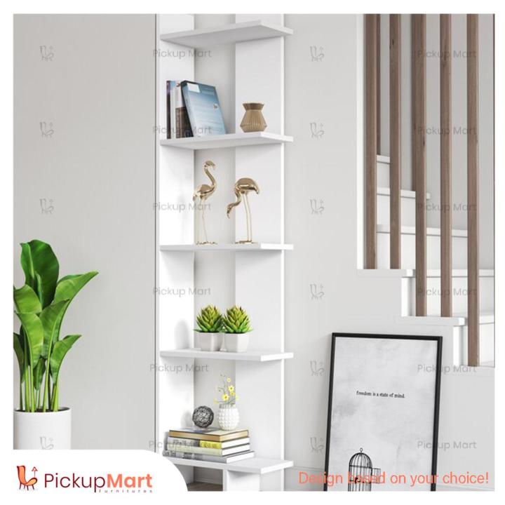 Laminated Board Book Shelf | Showpiece Rack | Living Room furniture ...