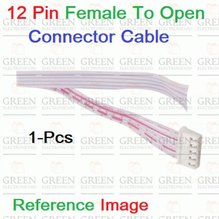 12 Pin Female To Open Connector Cable | Daraz.com.bd