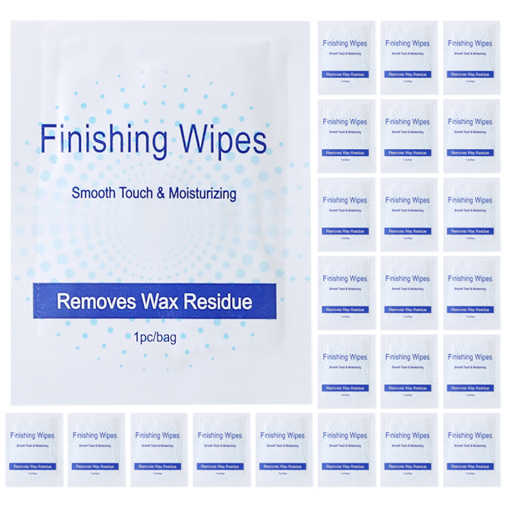 【COOL】 50 Pcs Hair Removal Wax Oil Pack Wipes For Removing Waxing ...