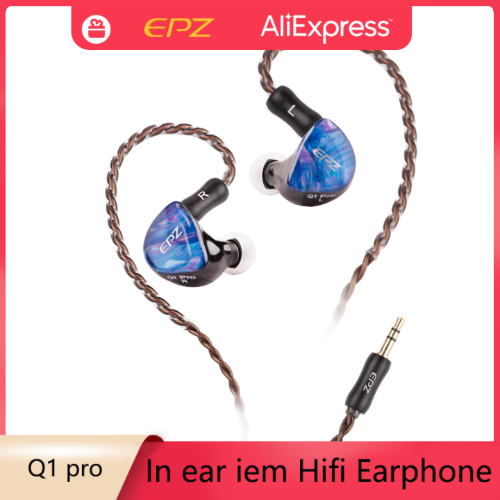 8 2-Pin EMEMABLE In-Ear Bass Earbuds I HIFI EPZ Q1 Pro Yunshuilan ...