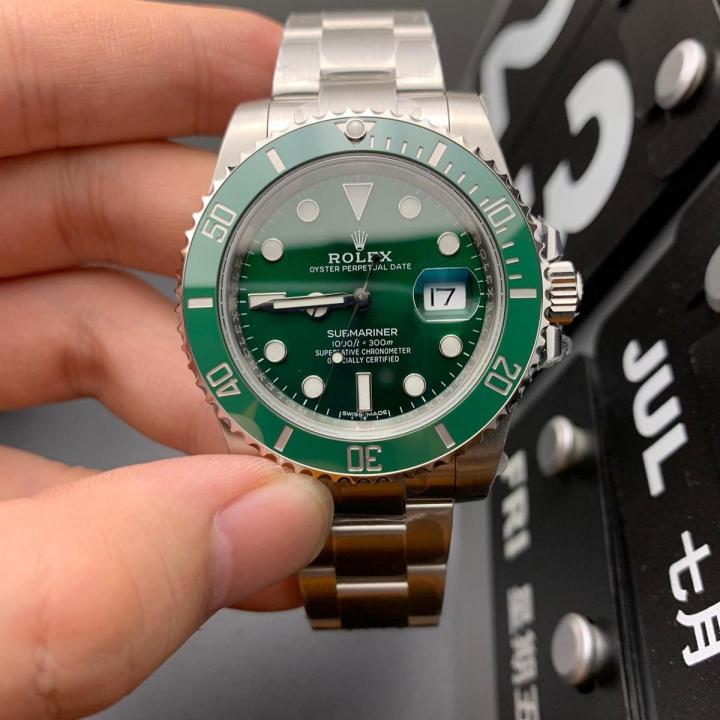 Euro Grade Submariner Bold Green Hulk Wrist Watch For Men'S - Watch ...