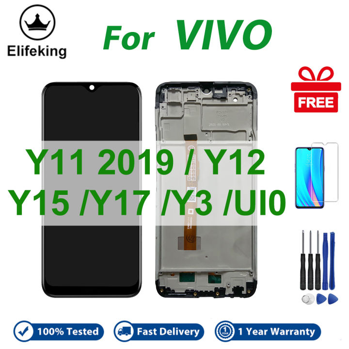 LCD With Frame For Vivo Y11 2019 Y12 Y15 Y17 Y3 U10 Display Touch ...