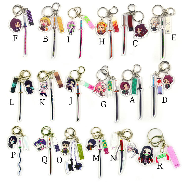 【Qian poem li Store 】SuperRide 1PCS Cartoon Cute Demon Slayer Figure ...