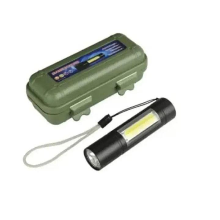Rechargeable Flashlight Torch LED USB Portable Torch 3 Modes Mini ...